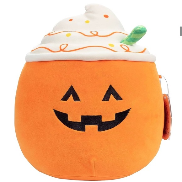 Squishmallows | Toys | Nwt Lester The Pumkpin Spice Latte Halloween ...